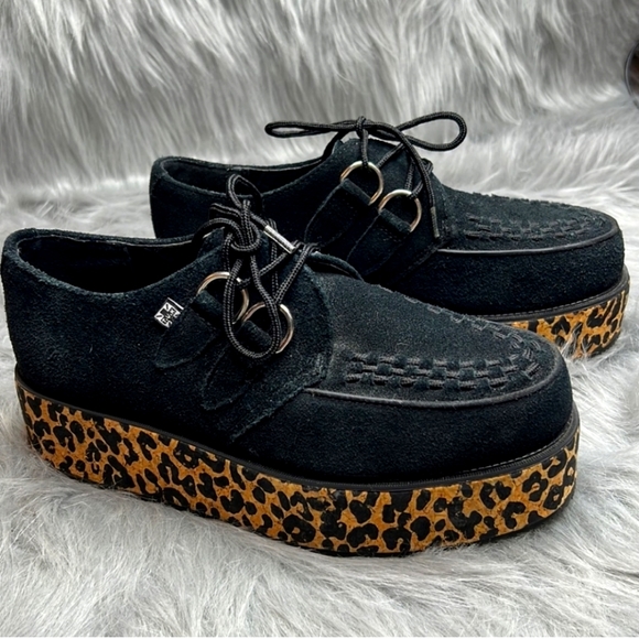 T.U.K | Shoes | Creeper Shoes Leopard Sole | Poshmark